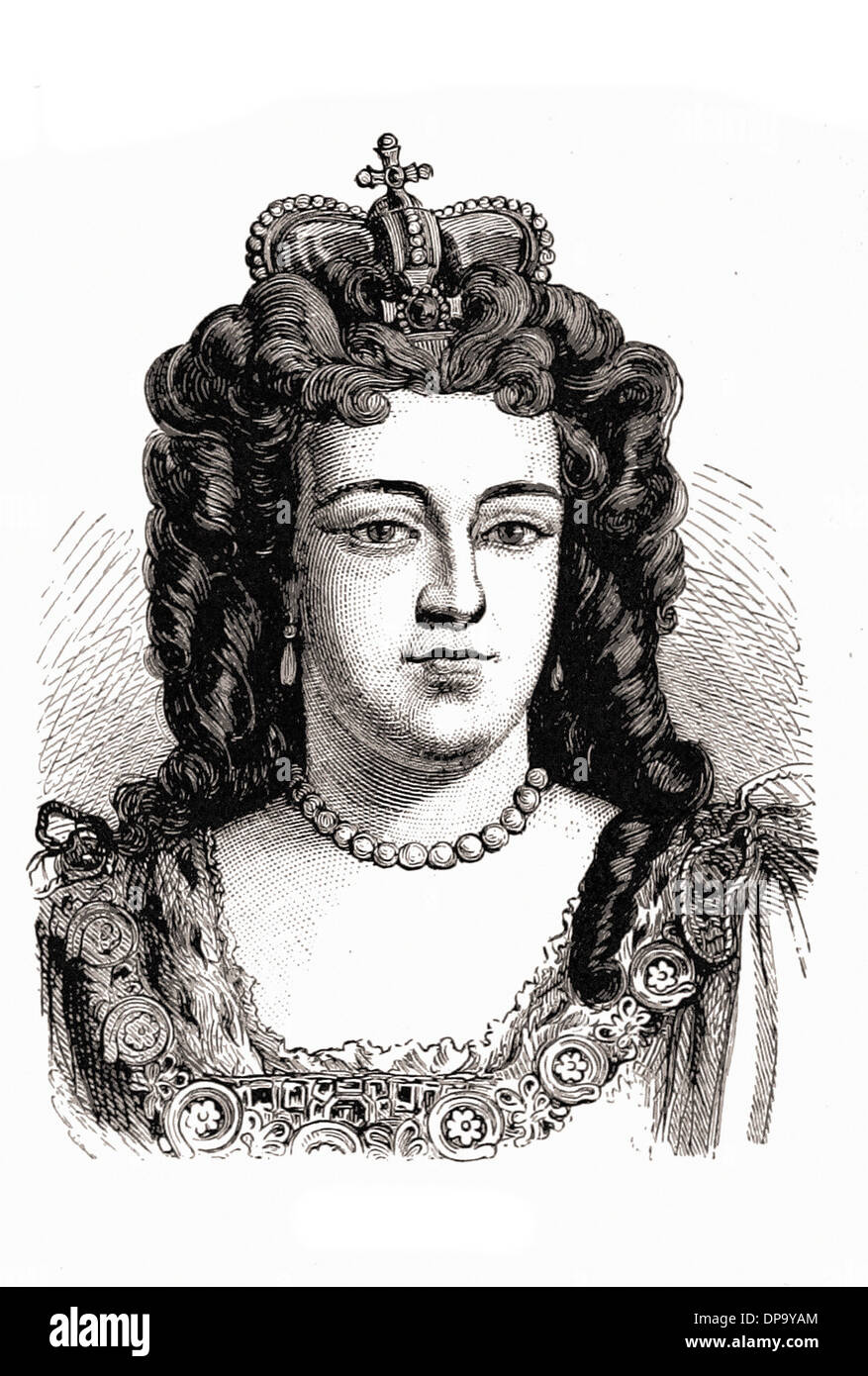 Portrait Of Queen Anne High Resolution Stock Photography and Images - Alamy