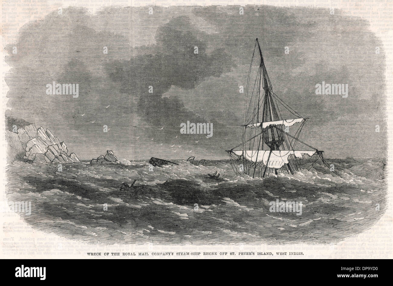 Royal mail ship rhone hi-res stock photography and images - Alamy