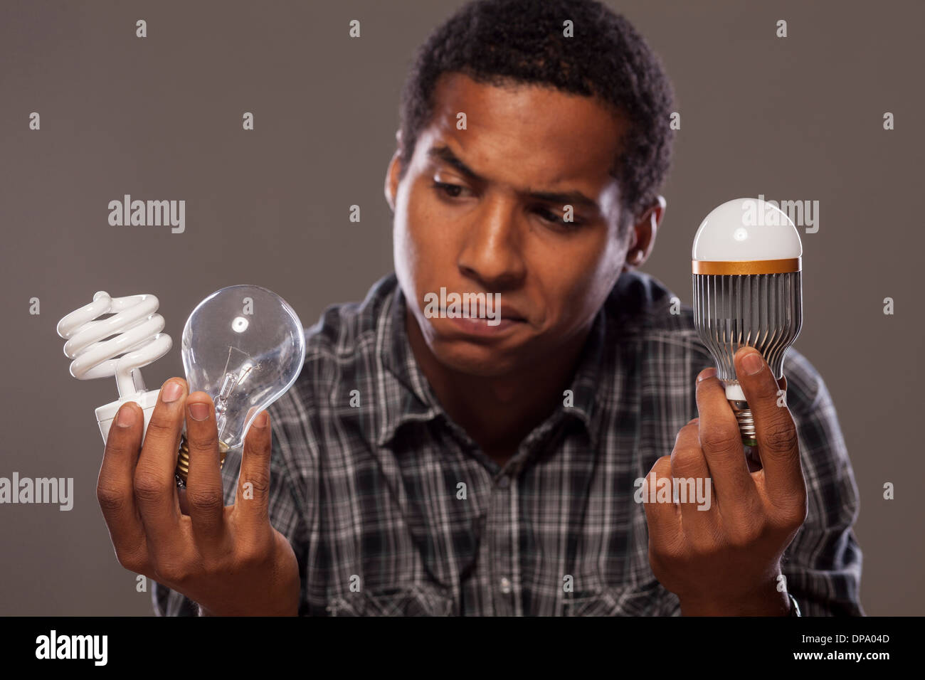 Different types of led light bulbs hi-res stock photography and images ...
