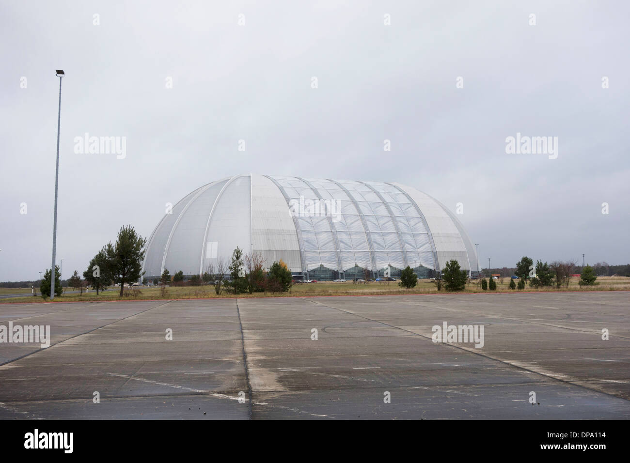 An overview of the place where the Indoor Base Jump World Cup was held ...