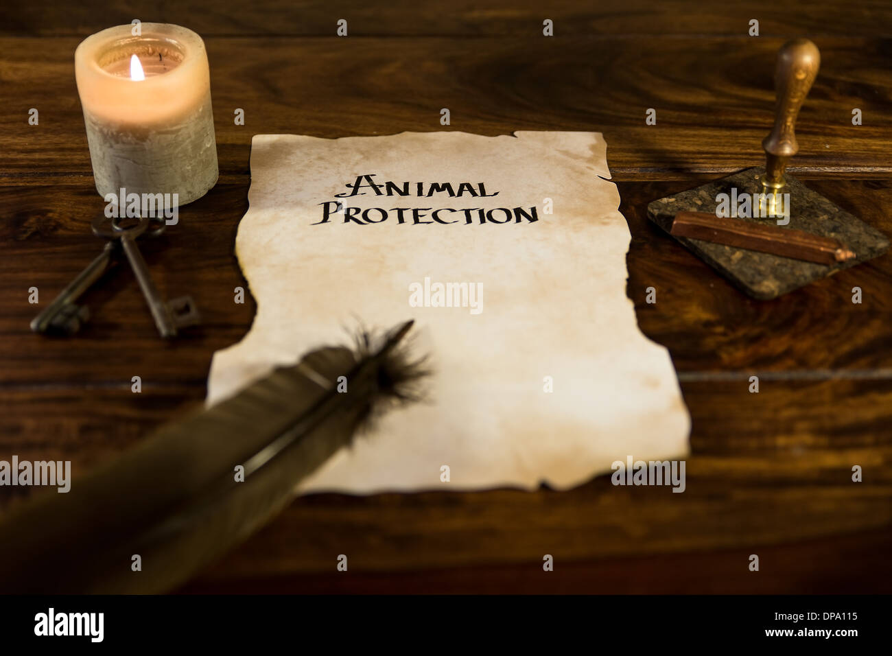 Letter of protection hi-res stock photography and images - Alamy