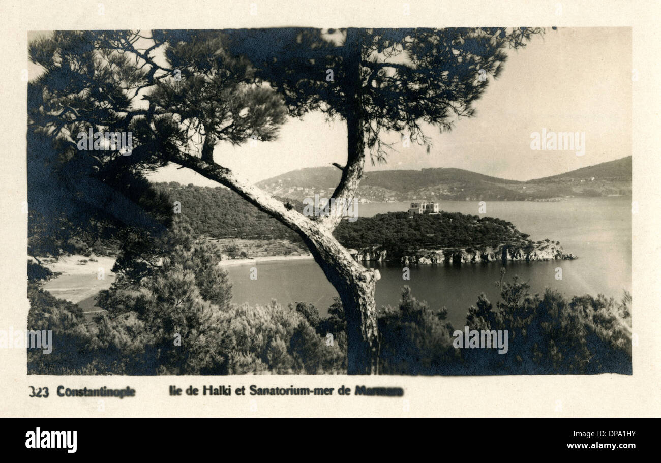 Istanbul, Turkey - Sanitorium on Heybeliada (Halki Stock Photo - Alamy