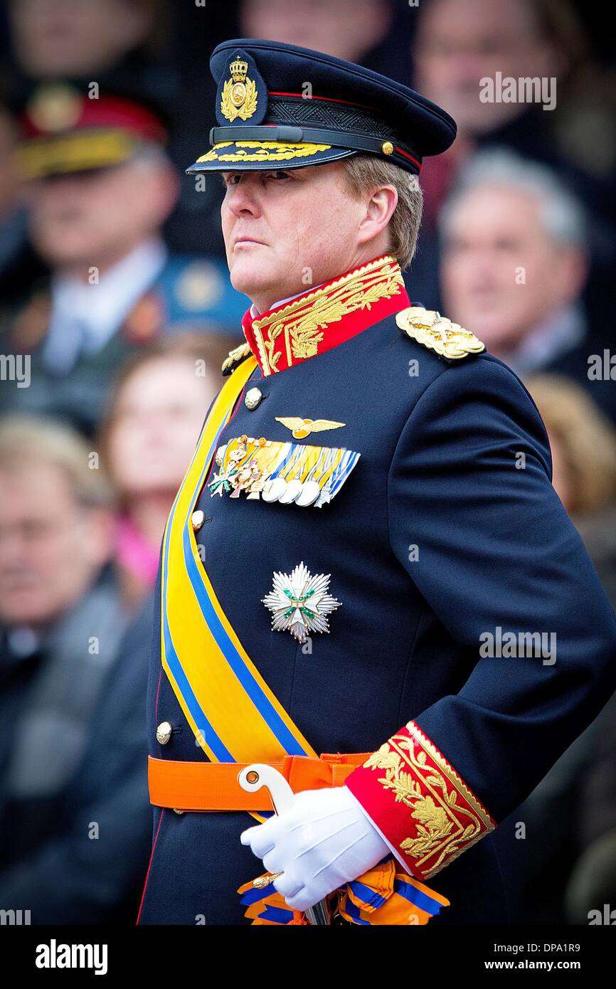 The Hague, The Netherlands. 9th Jan, 2014. King Willem-Alexander of The ...