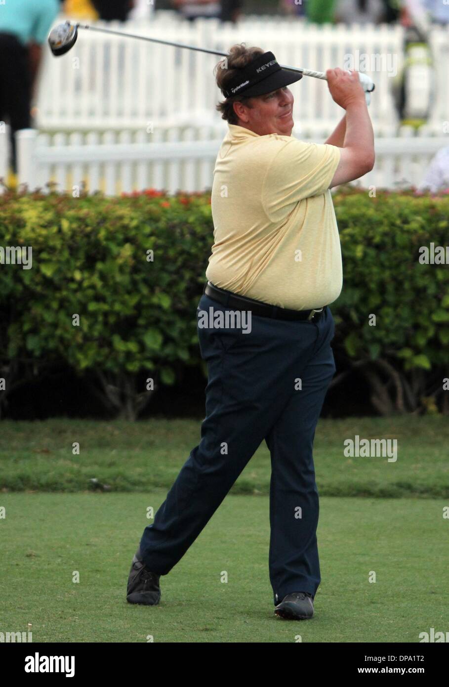 Honolulu, Hawaii, USA. 9th January 2014. Tim Herron during the first ...