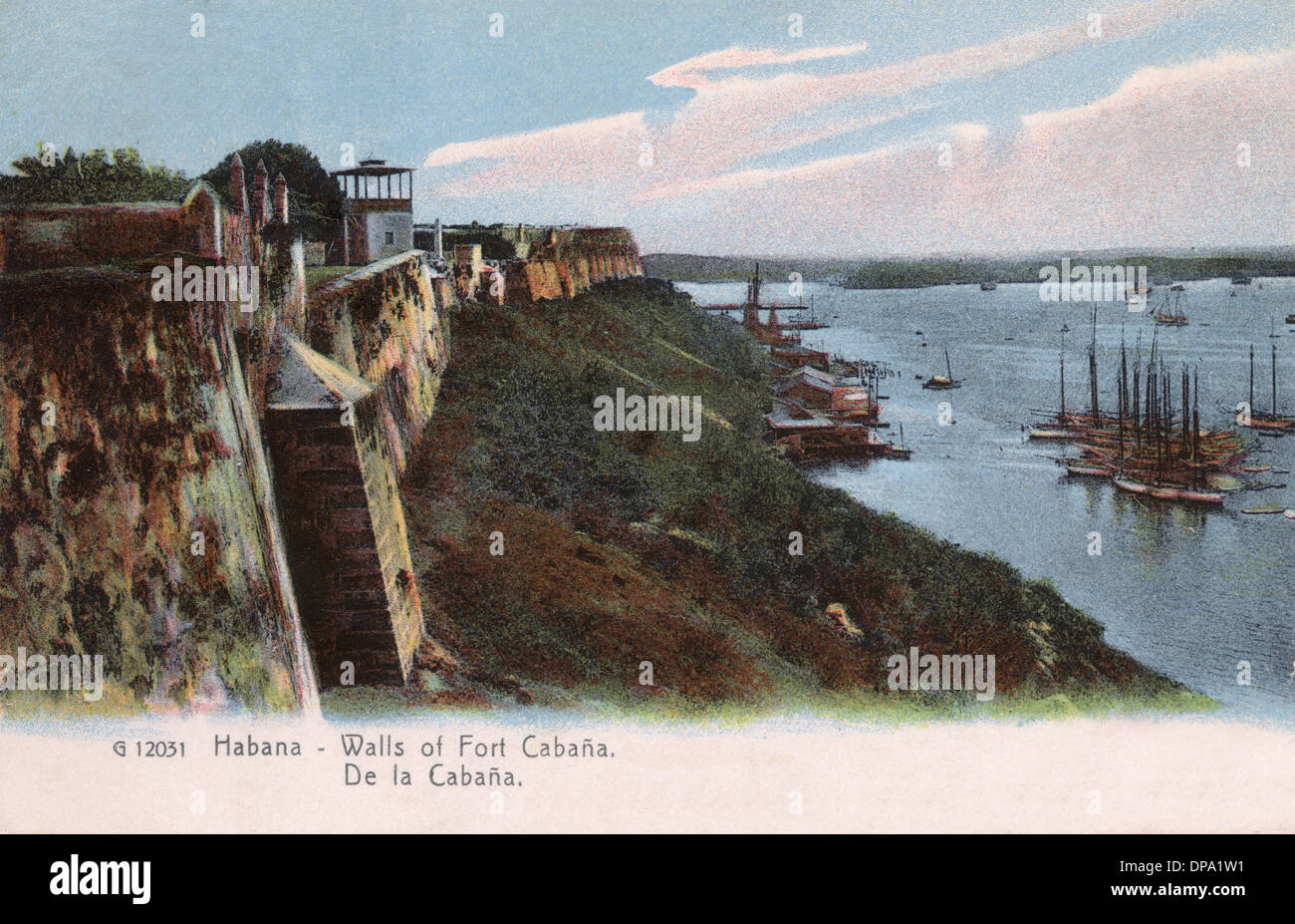 Cuba - Walls of Fort Havana, Havana Stock Photo - Alamy