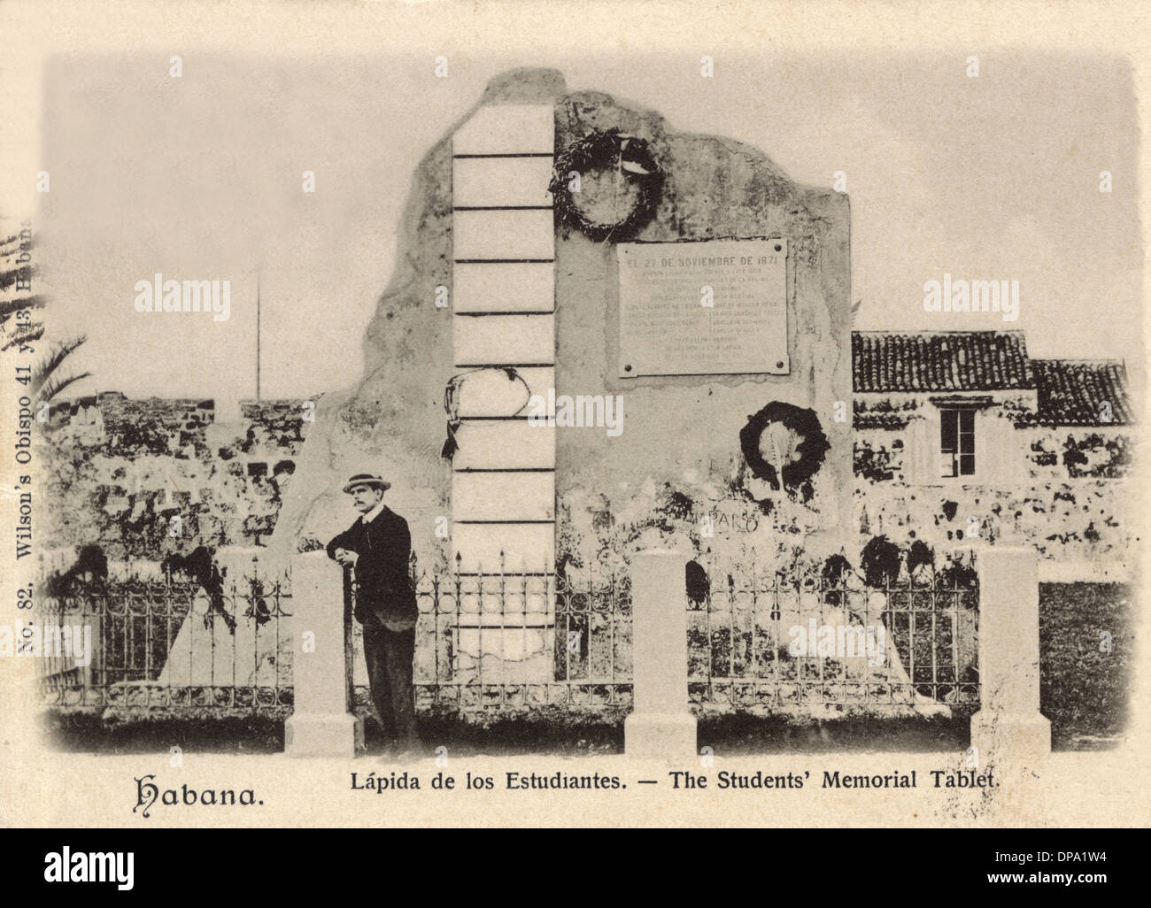 The Student's Memorial Tablet, Havana, Cuba Stock Photo - Alamy