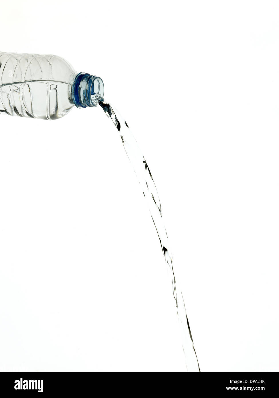 Drinking mineral water from bottle Cut Out Stock Images & Pictures - Alamy