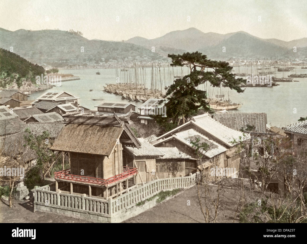 View of Nagasaki, Japan Stock Photo - Alamy