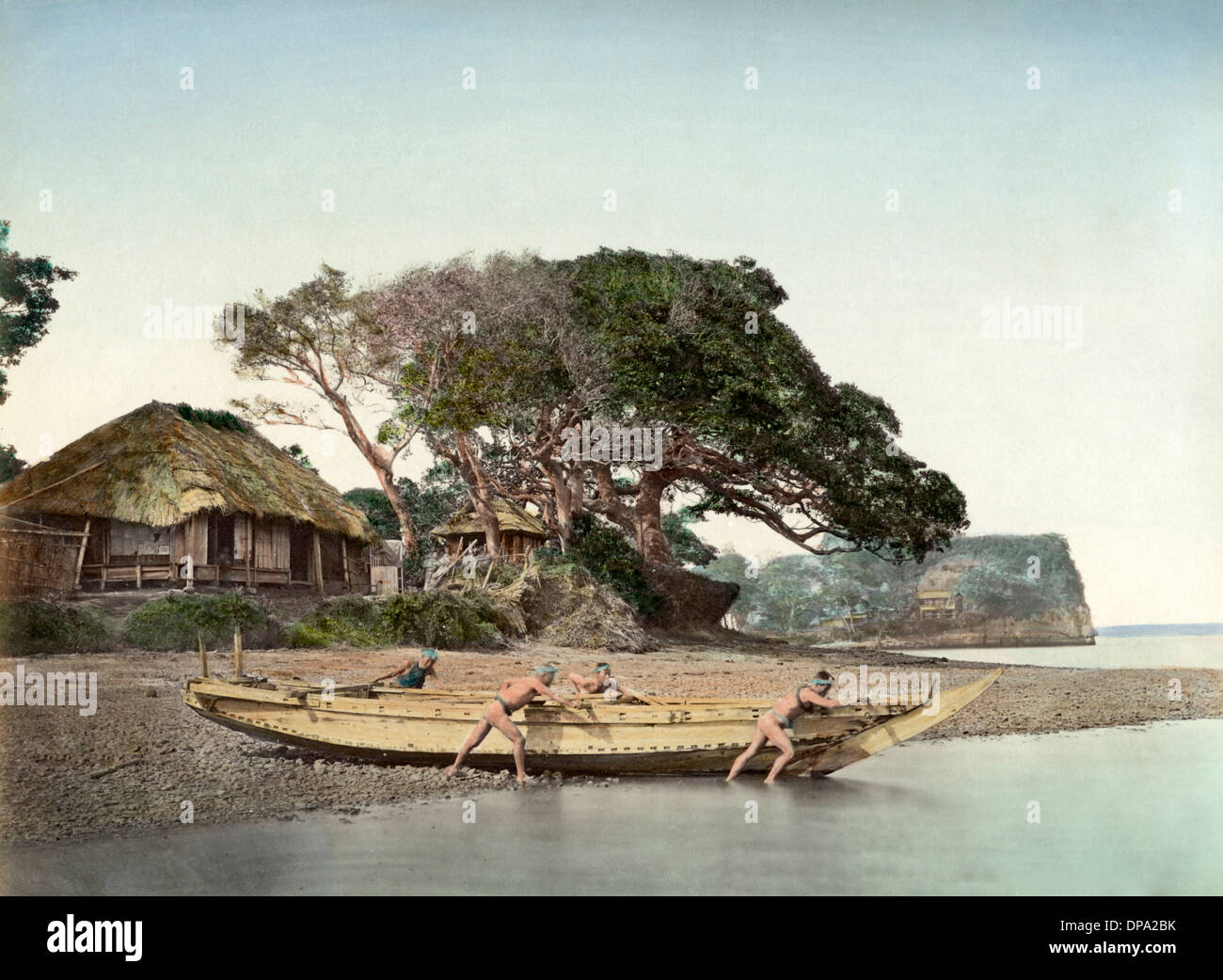 Japanese fishing boats hi-res stock photography and images - Alamy