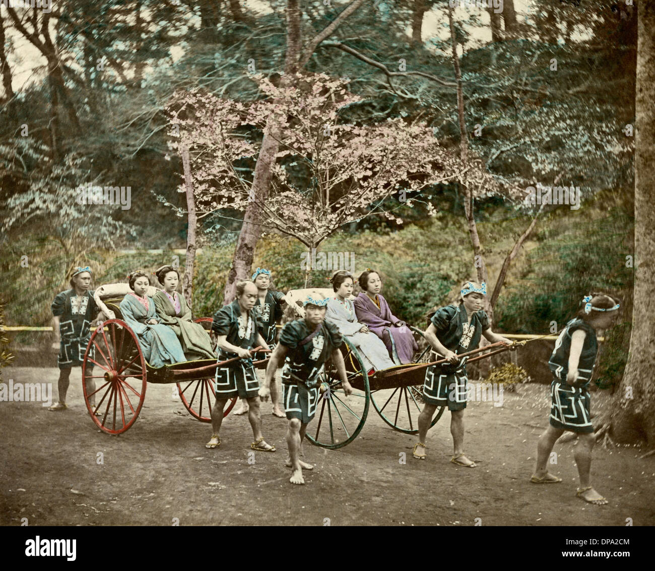 Japanese rickshaws hi-res stock photography and images - Alamy