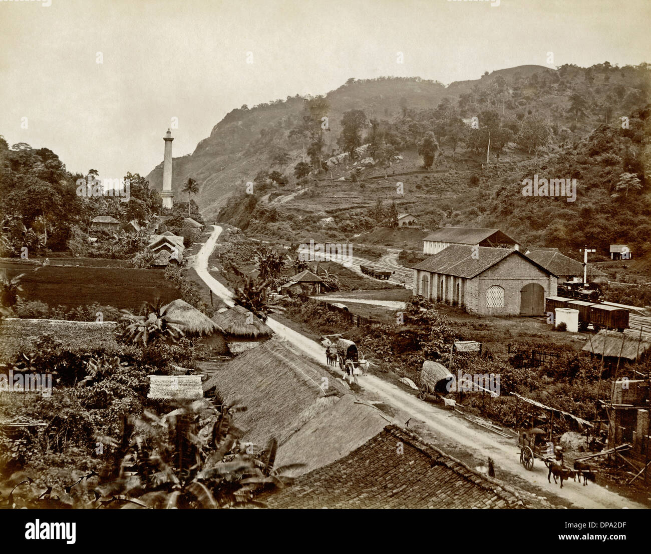 Ceylon railway hi-res stock photography and images - Alamy
