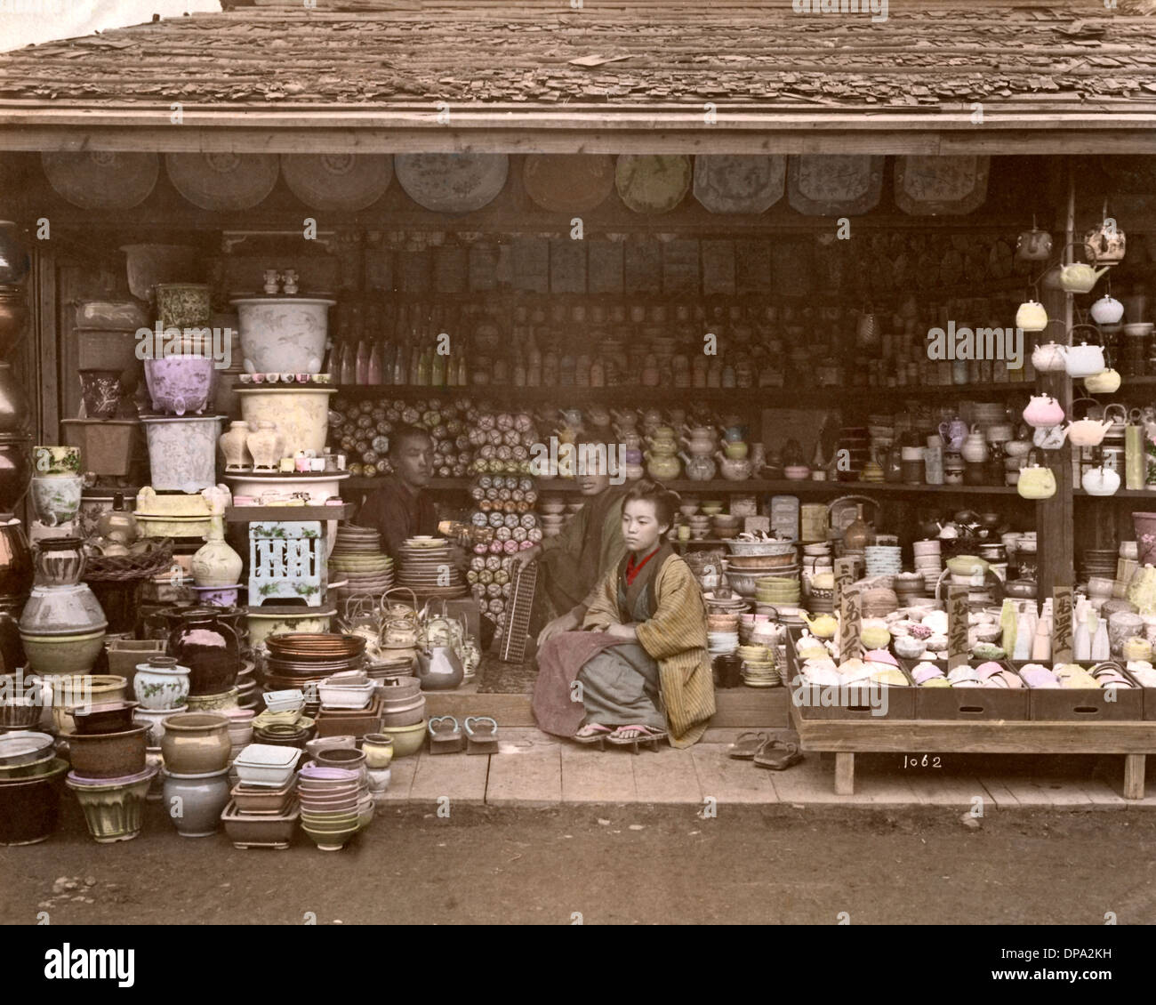 Pottery Shop, Japan Stock Photo - Alamy