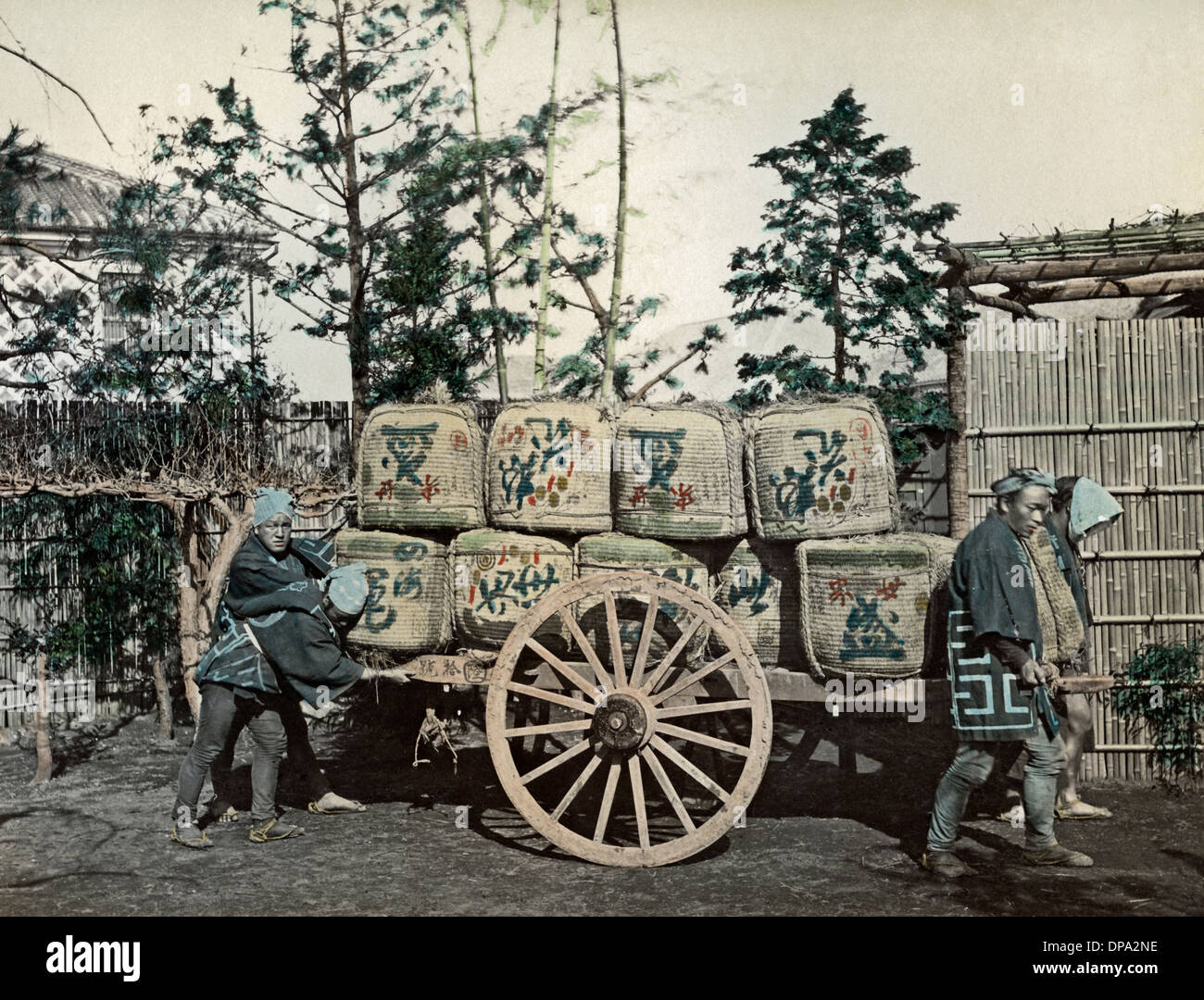 Freight wagon, Japan Stock Photo - Alamy