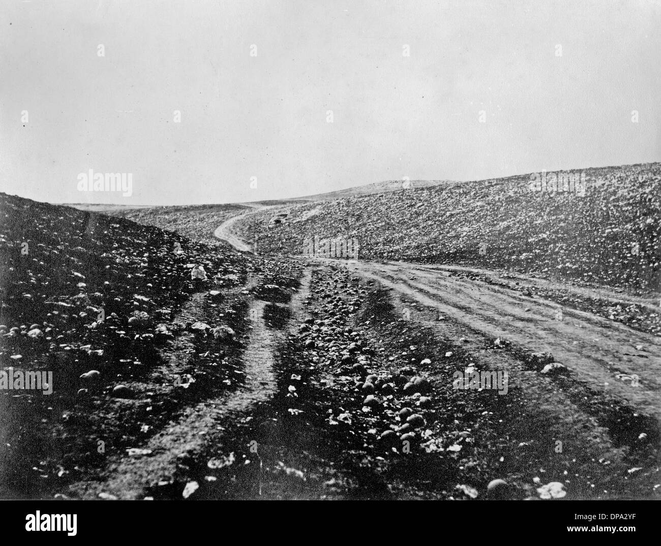 Valley of death crimea hi-res stock photography and images - Alamy