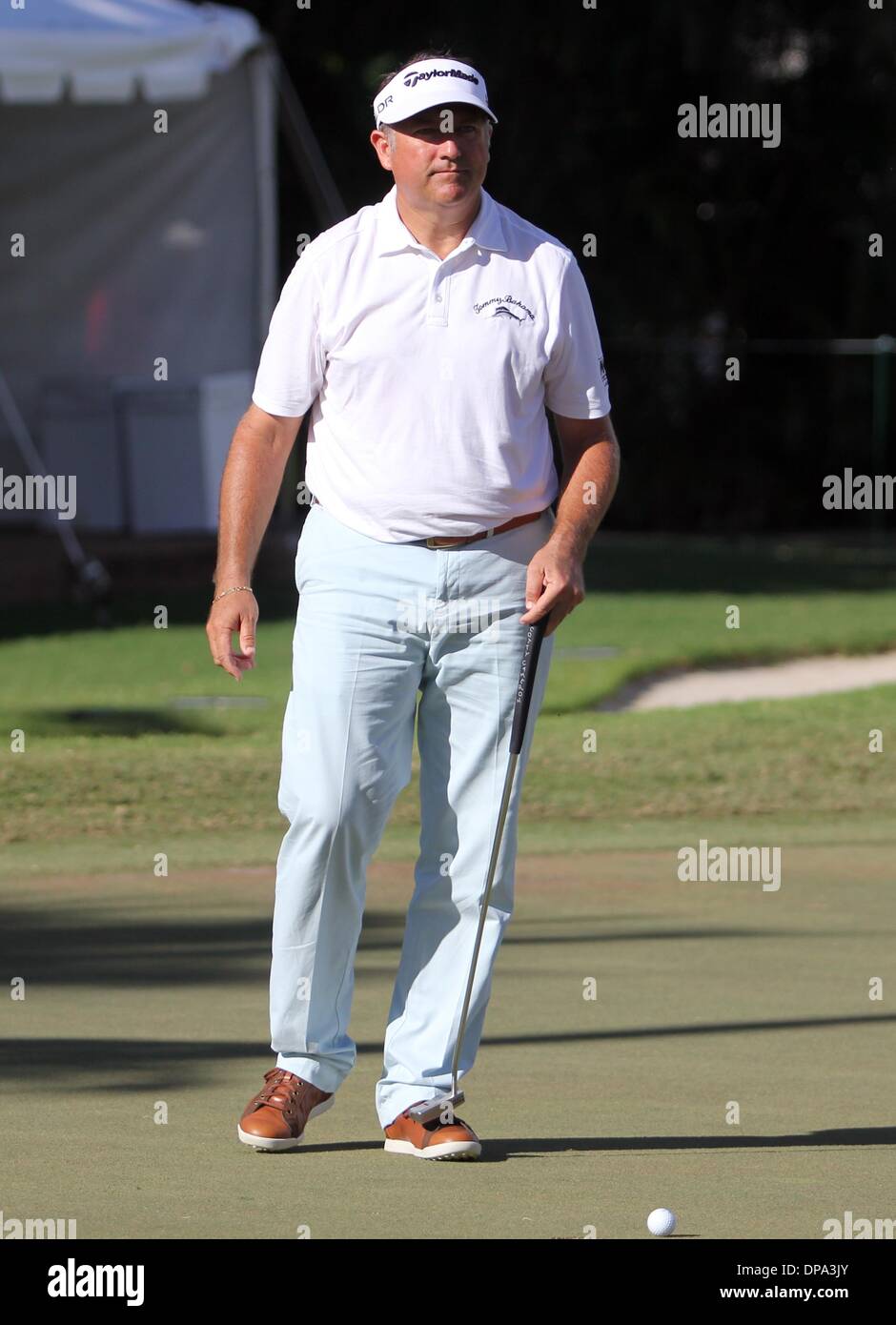 Honolulu, Hawaii, USA. 9th January 2014. Ken Duke during the first ...