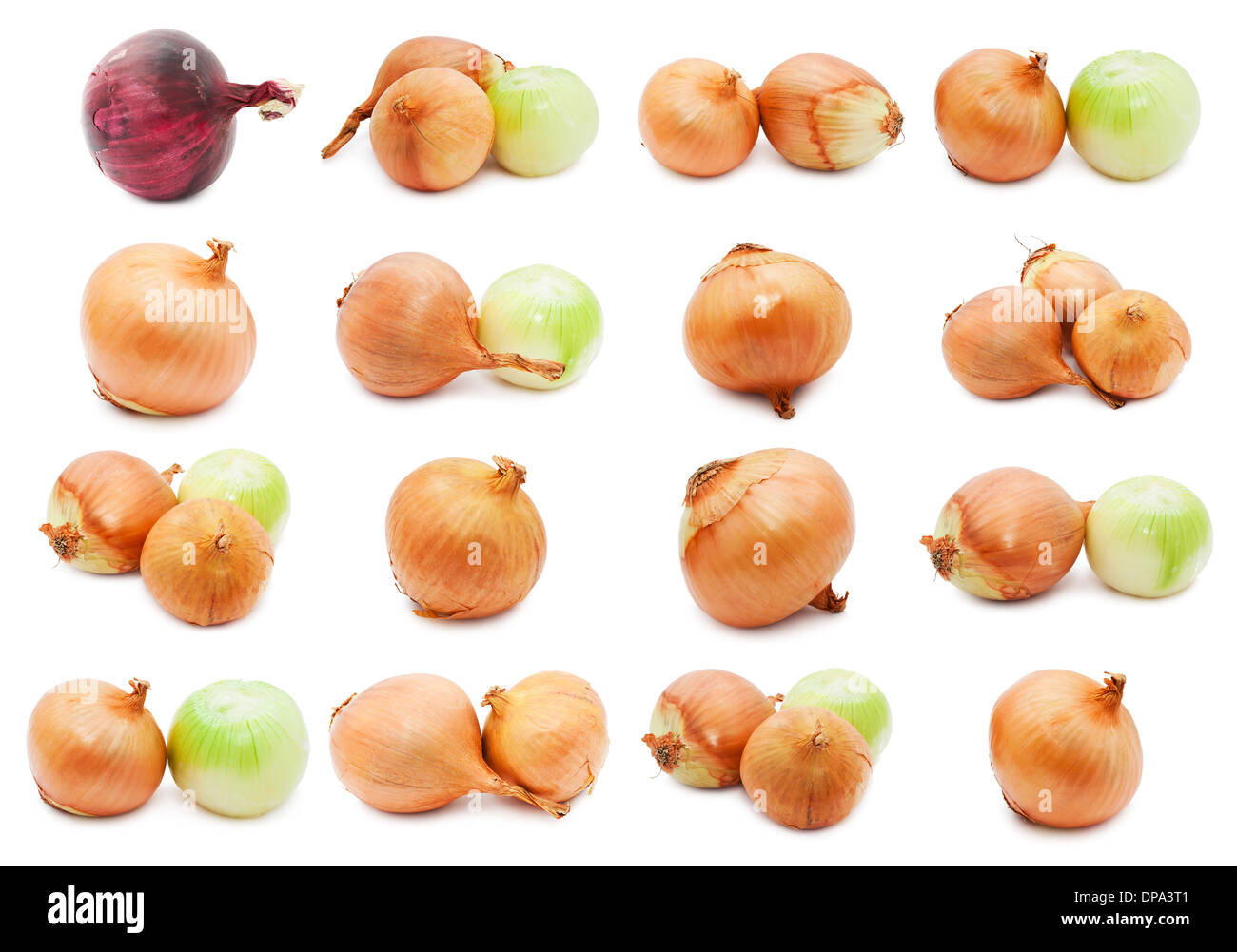 Collection set onion hi-res stock photography and images - Alamy