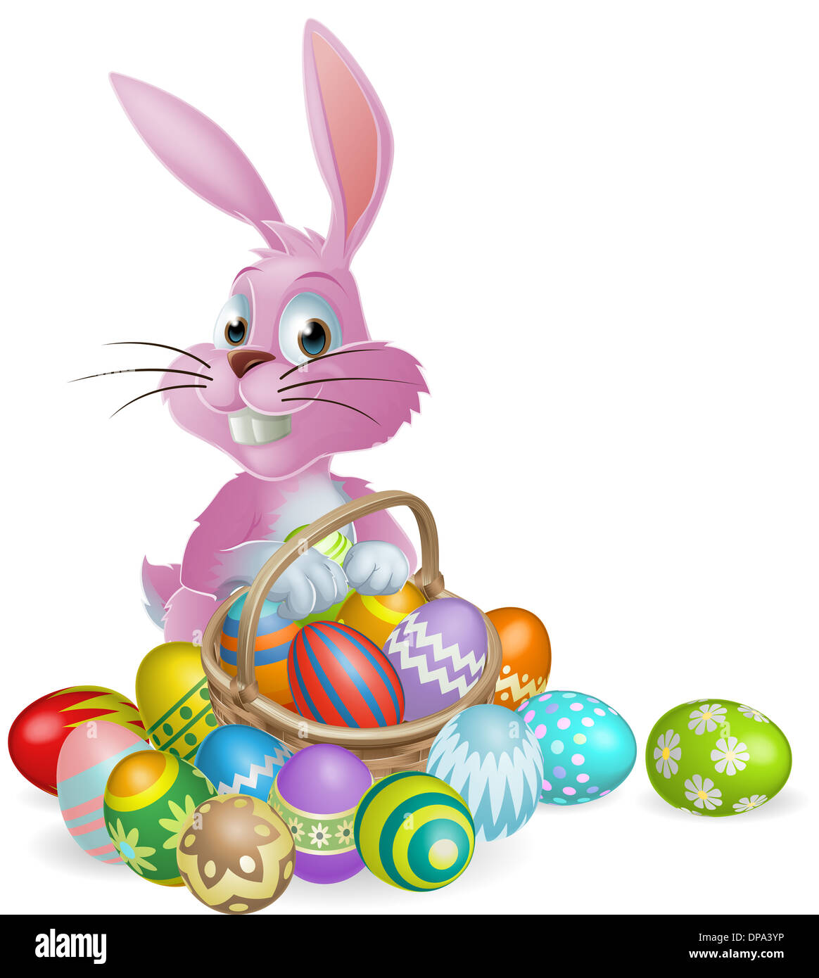 Pink bunny character hi-res stock photography and images - Alamy