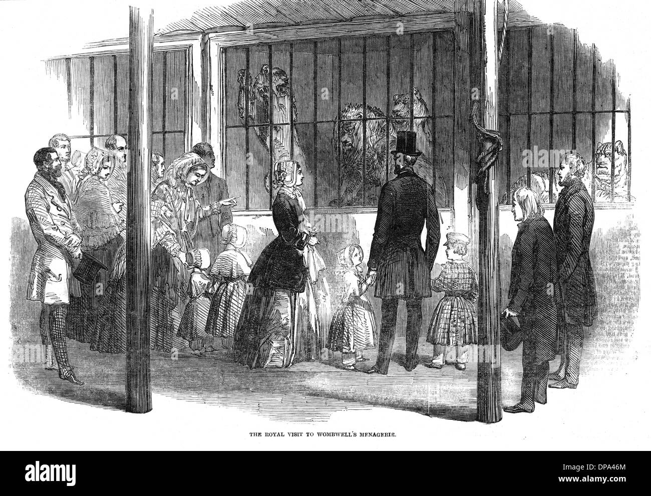 Queen victoria visiting Black and White Stock Photos & Images - Alamy