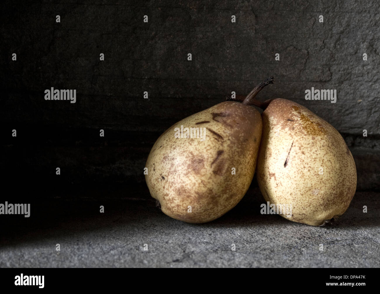 Pair of pears Stock Photo - Alamy