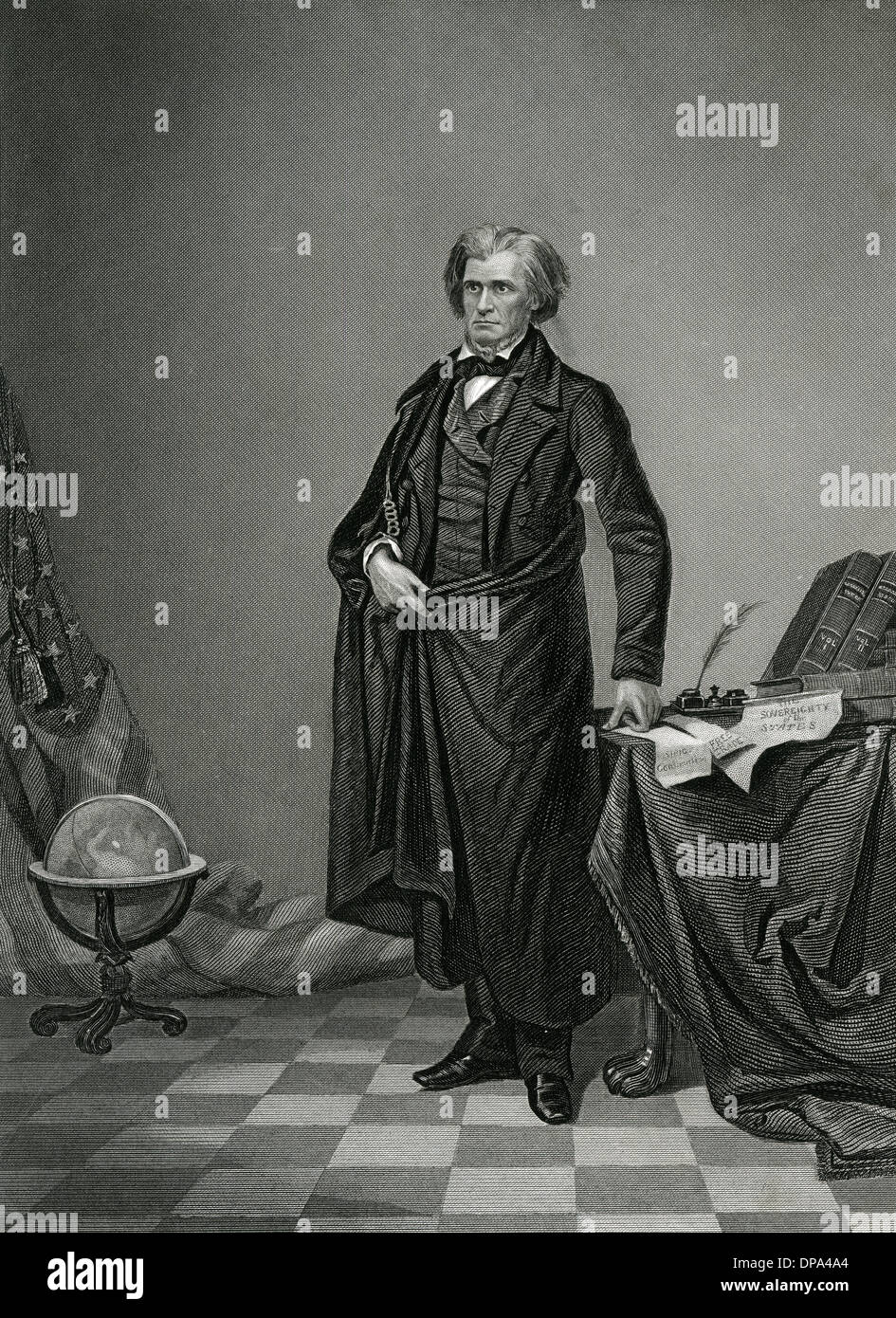 John Caldwell Calhoun 1782 1850 American Statesman High Resolution ...