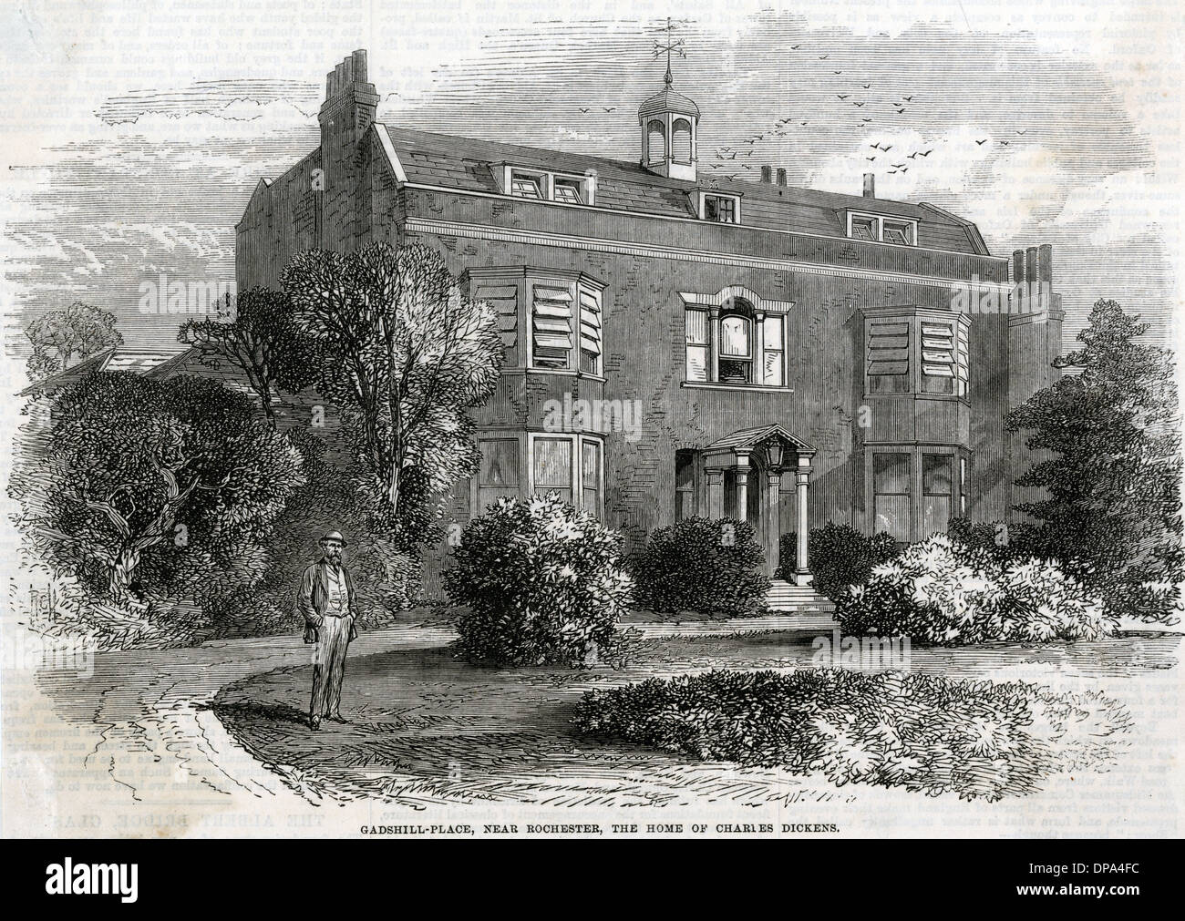 Gadshill place hi-res stock photography and images - Alamy