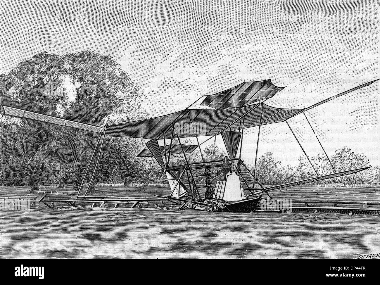 Hiram maxim Black and White Stock Photos & Images - Alamy