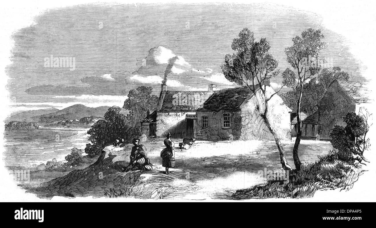 BURNS FARM ELLISLAND Stock Photo - Alamy