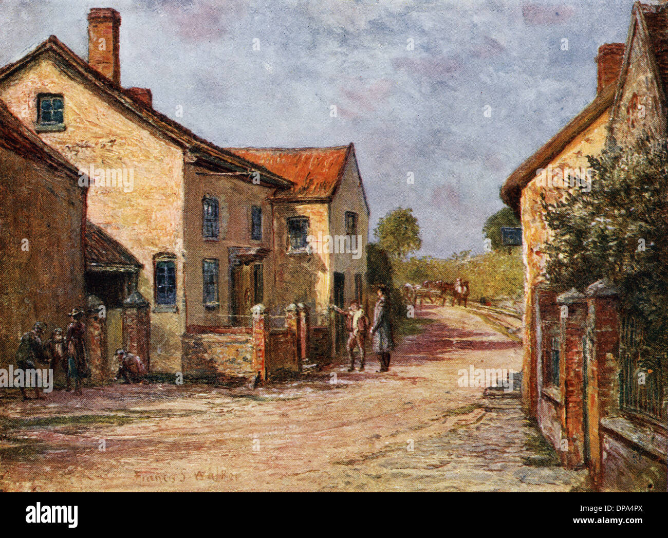 COLERIDGE NETHER STOWEY Stock Photo - Alamy