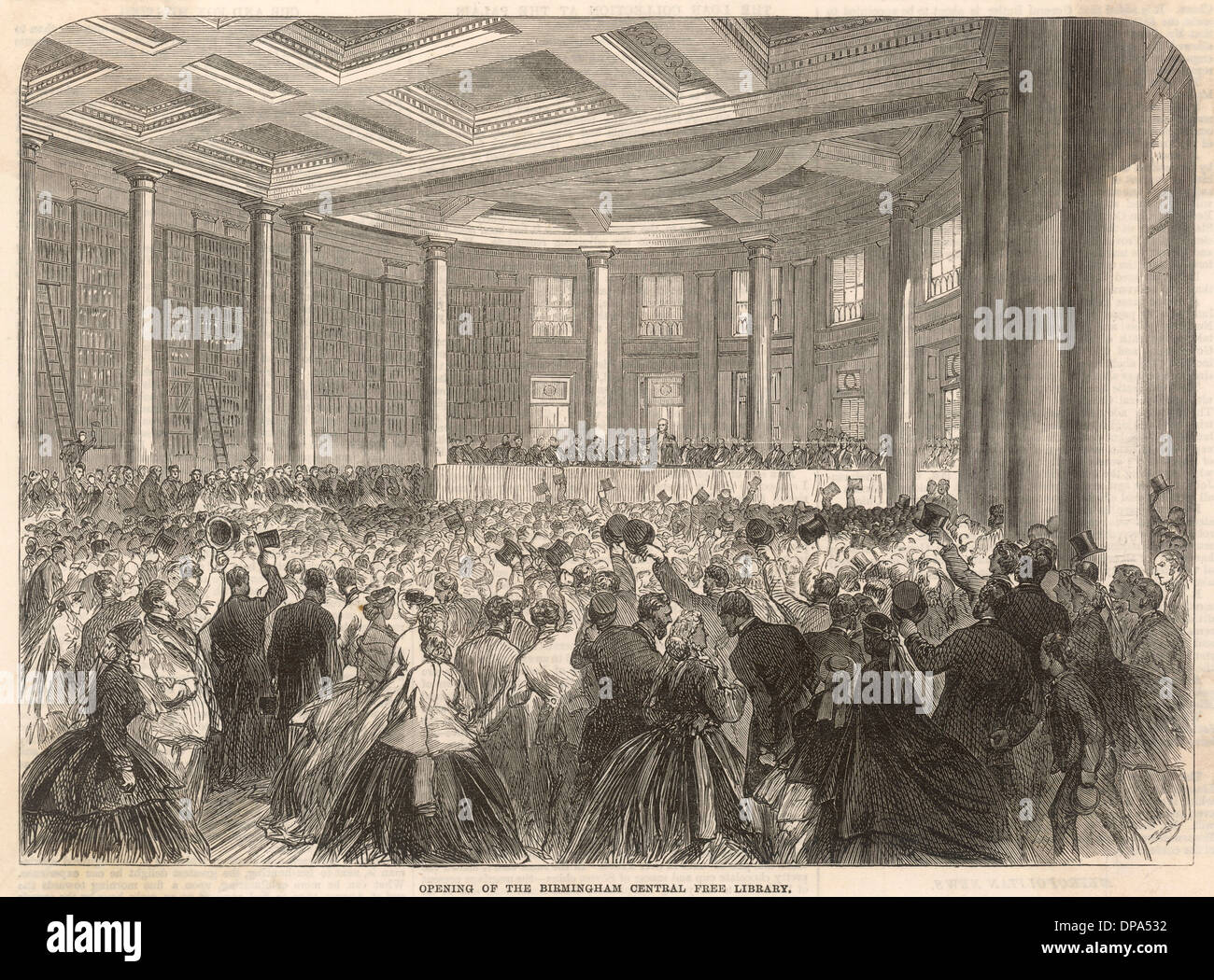 Birmingham library 1865 hi-res stock photography and images - Alamy