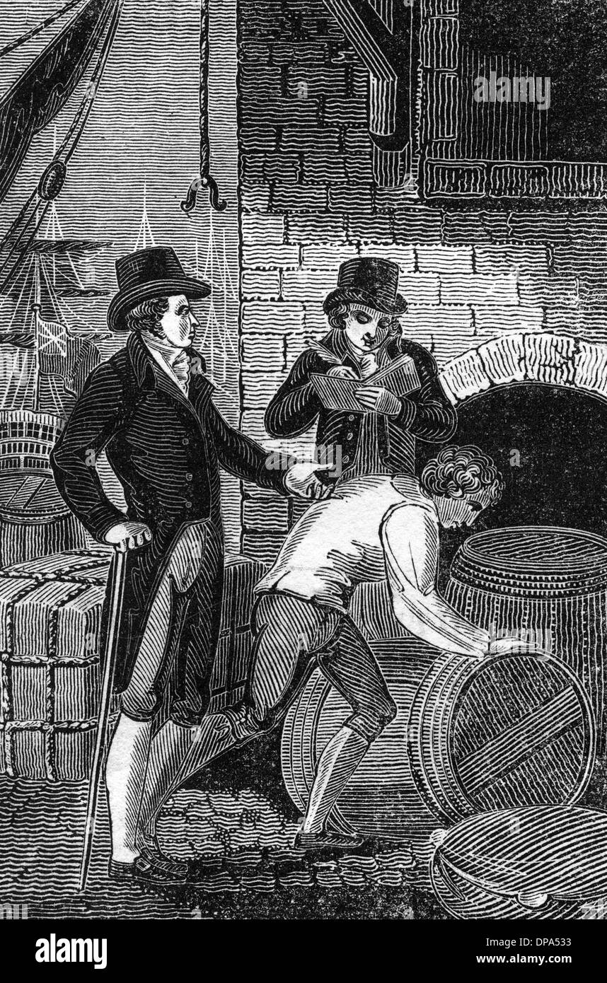 Goods trading Black and White Stock Photos & Images - Alamy