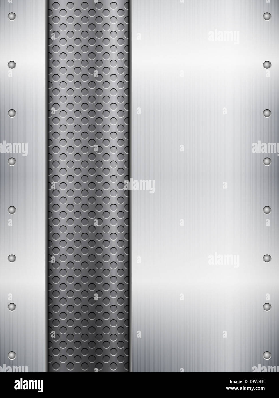 Pattern of metal texture background. Vector illustration Stock Photo ...