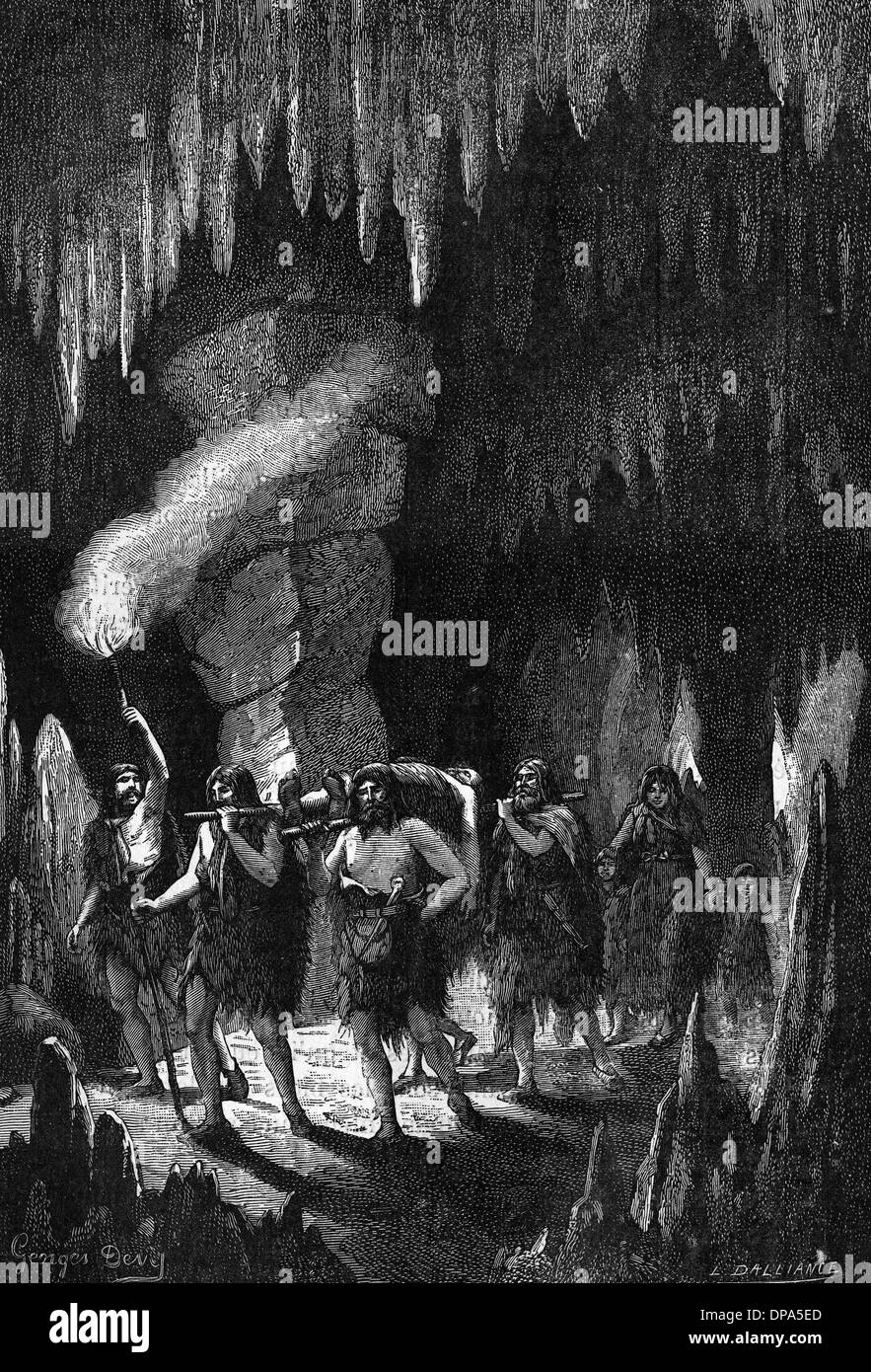 Cave burial Black and White Stock Photos & Images - Alamy