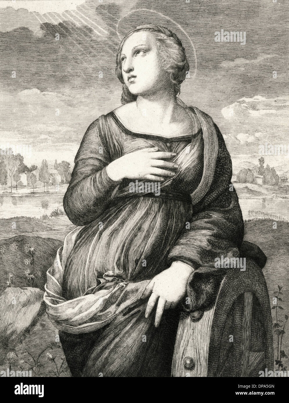 Saint catherine alexandria wheel hi-res stock photography and images ...