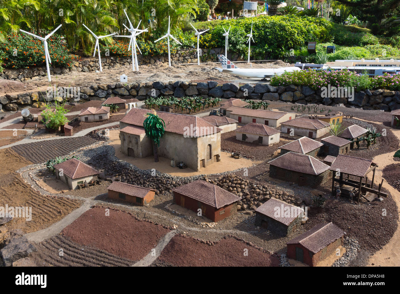 Pueblo Chico, visitor attraction, model village with all of Canary ...