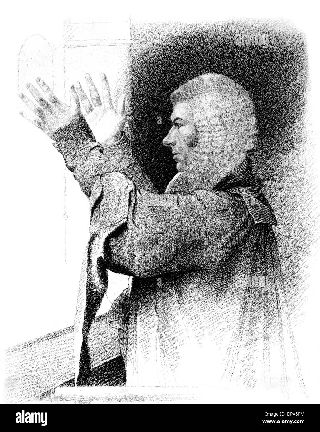 Henry, 1st Baron Brougham, trial of Queen Caroline Stock Photo - Alamy