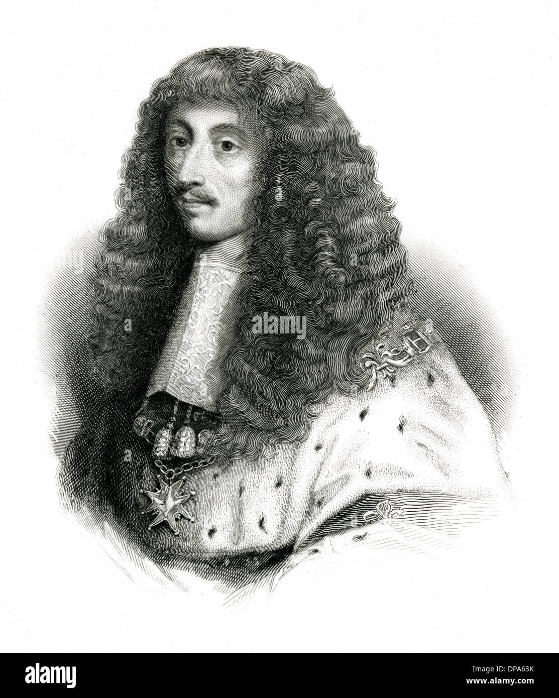 LOUIS II/GRAND CONDE Stock Photo - Alamy