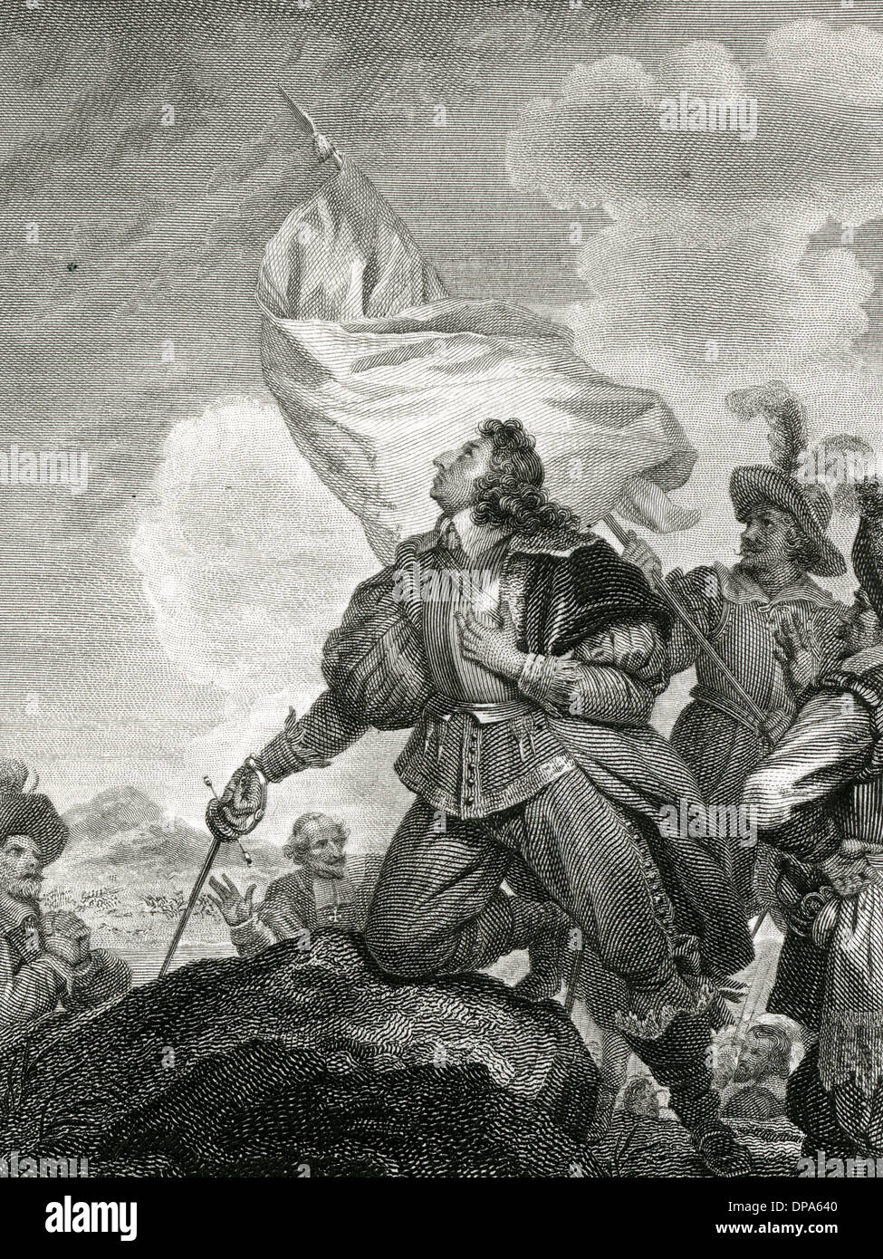 LOUIS II/GRAND CONDE Stock Photo - Alamy