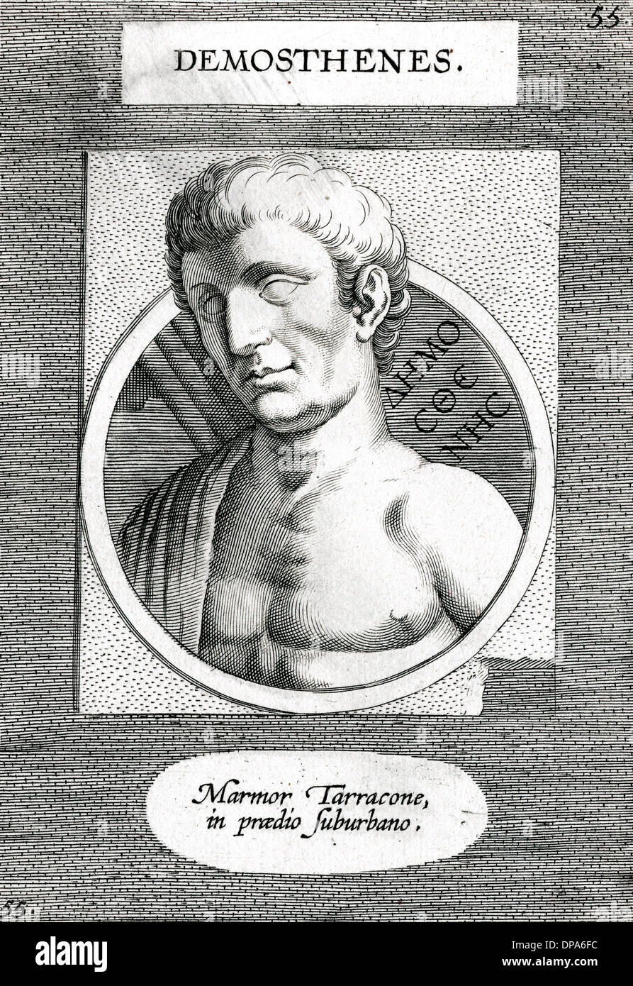 Bust of demosthenes hi-res stock photography and images - Alamy