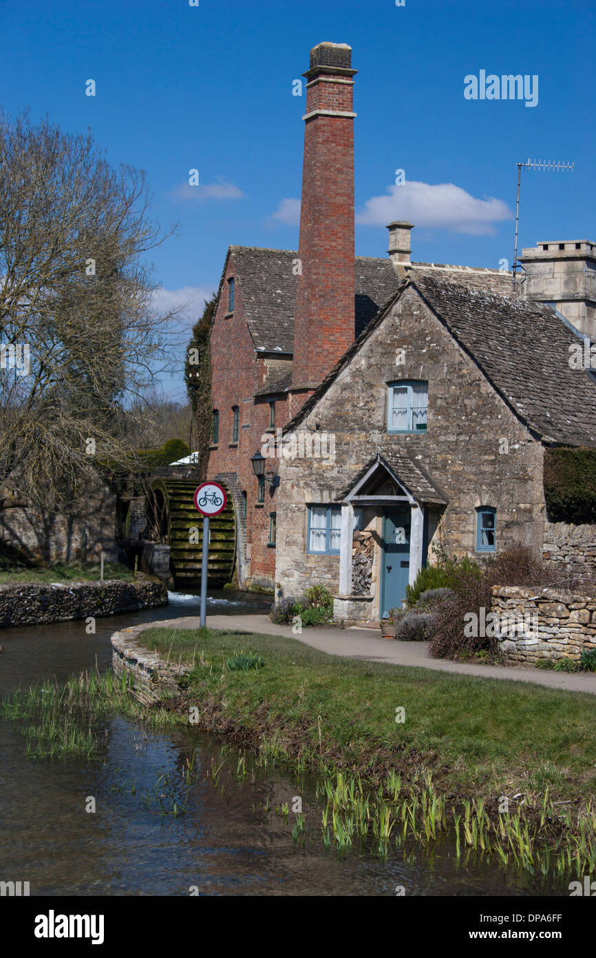 The Old Mill, Lower Slaughter, Cotswolds, England, UK Stock Photo - Alamy