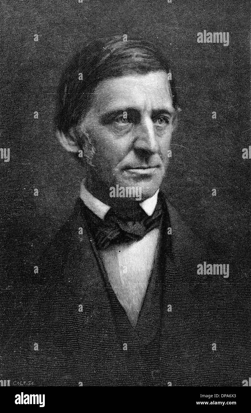 Ralph waldo emerson hi-res stock photography and images - Alamy