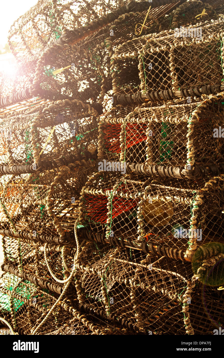 Creels / North Shields Fish Quay Stock Photo - Alamy