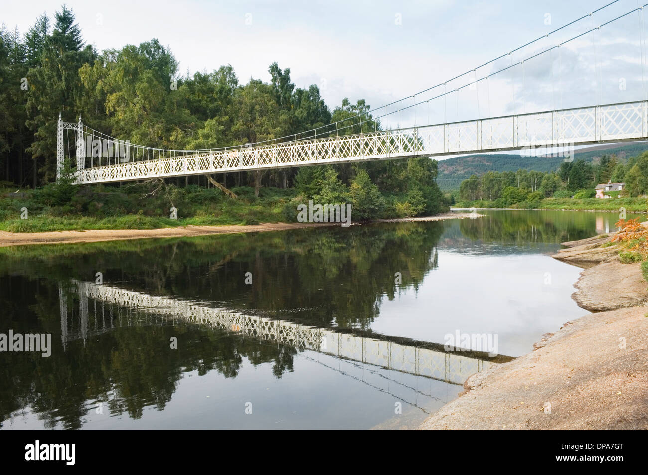 Bridge Of Dee Spanning The River Dee High Resolution Stock Photography ...