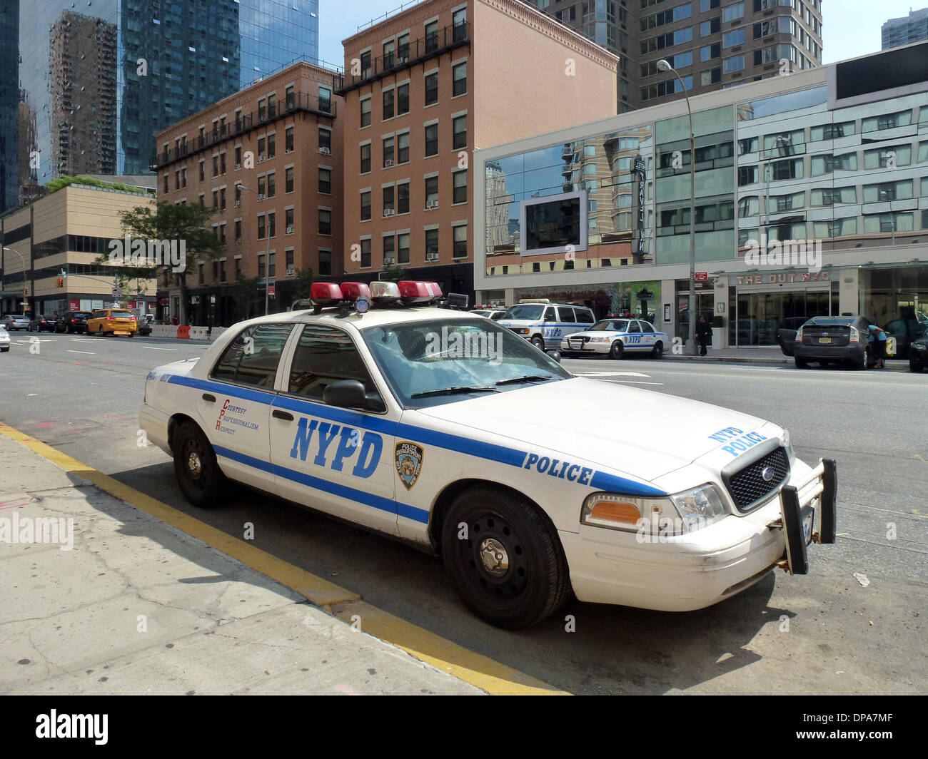 New York City, United Stated of America. 17th Aug, 2013. A cruiser of ...