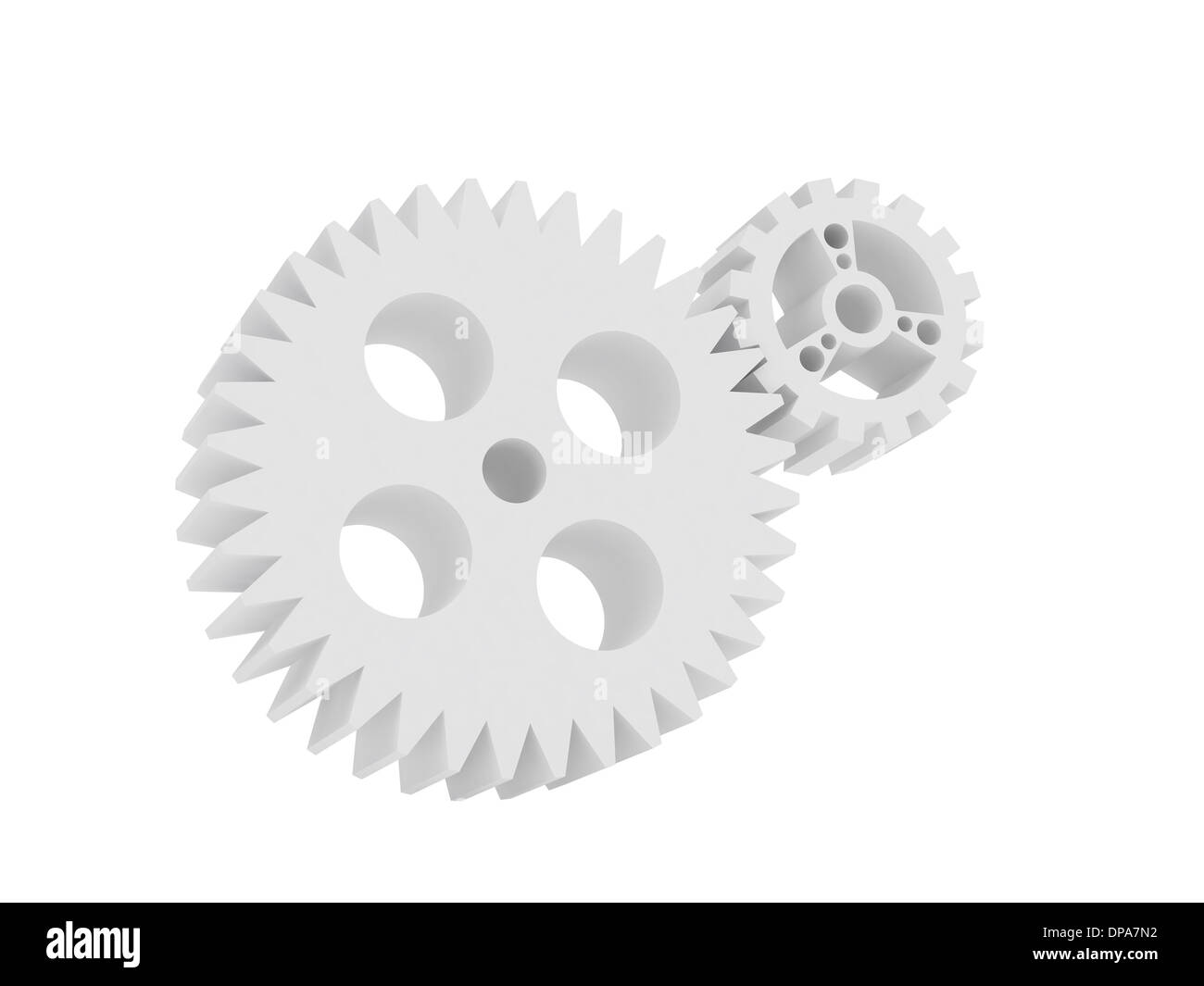 High resolution image. 3d rendered illustration. Abstract mechanism. 3d ...