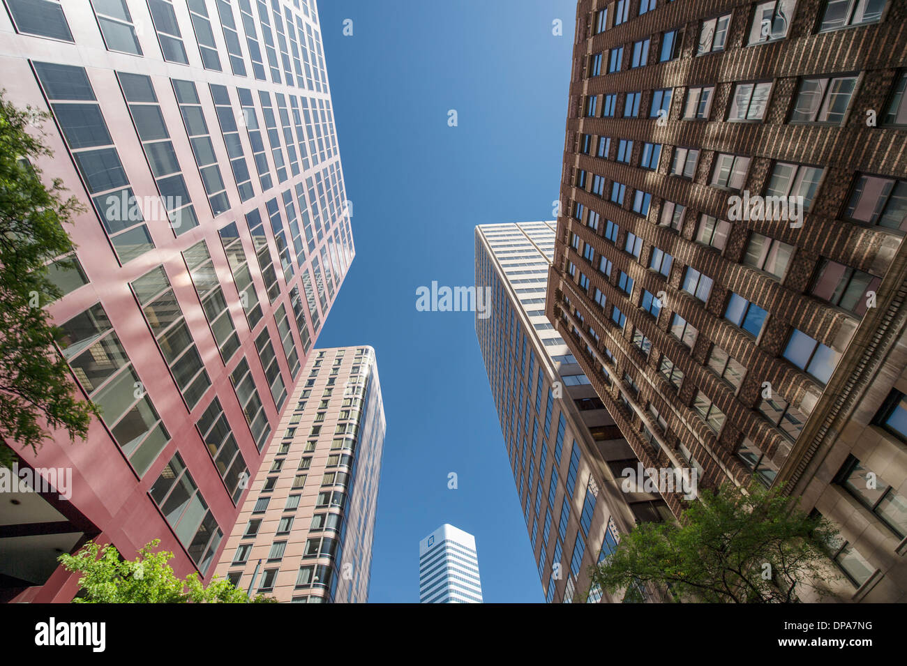 Buildings in downtown Denver, Colorado Stock Photo - Alamy