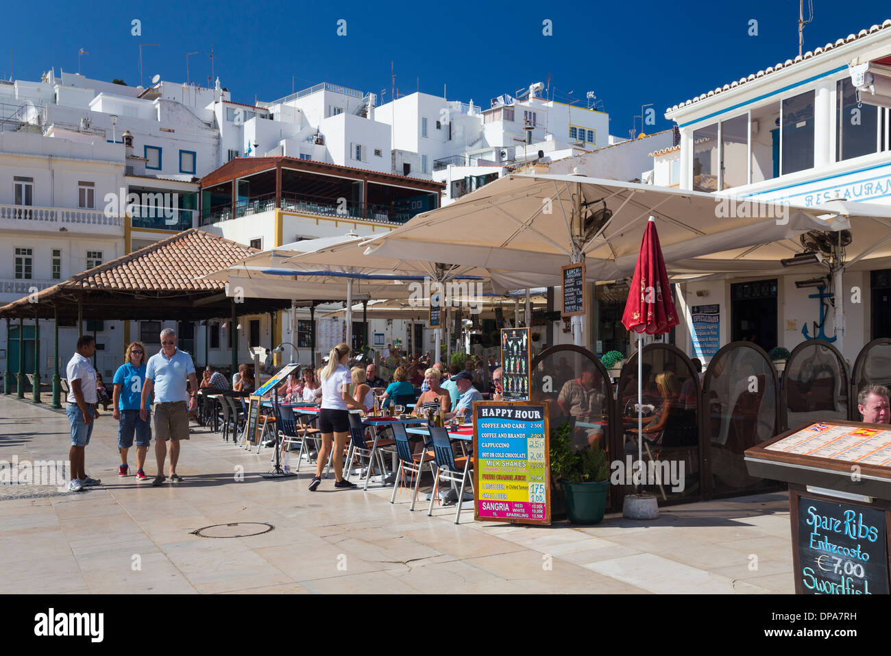 The old town square in albufeira hi-res stock photography and images ...