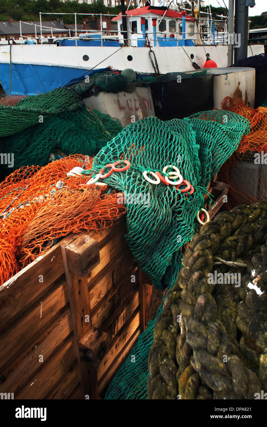 Trawler fishing nets fish catch hi-res stock photography and images - Alamy