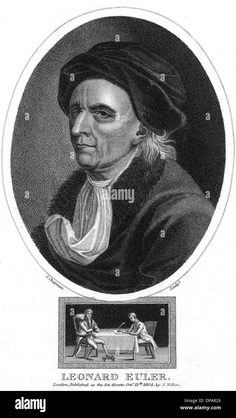 Leonhard euler hi-res stock photography and images - Alamy