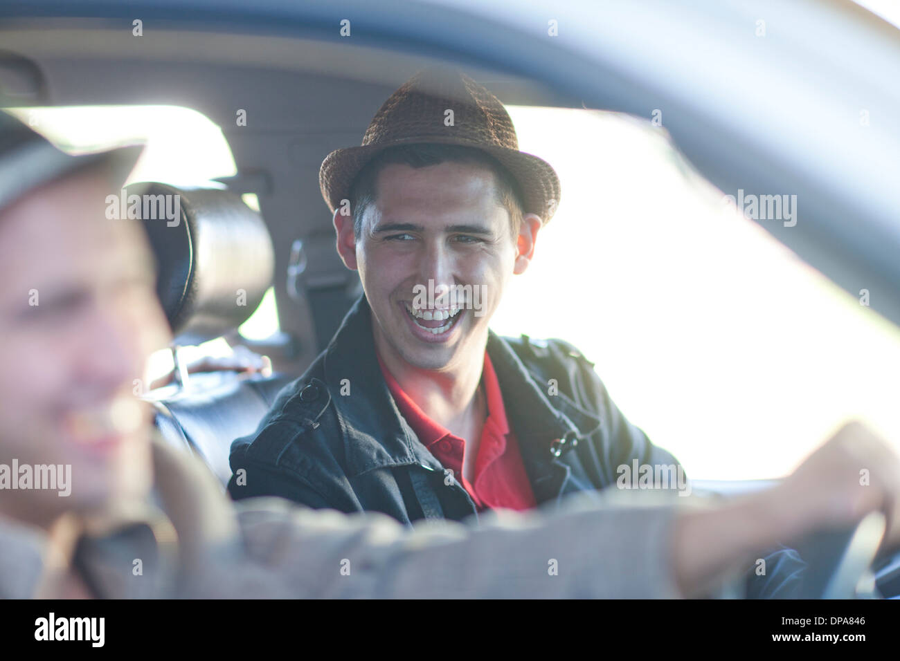 Two young men go through hi-res stock photography and images - Alamy