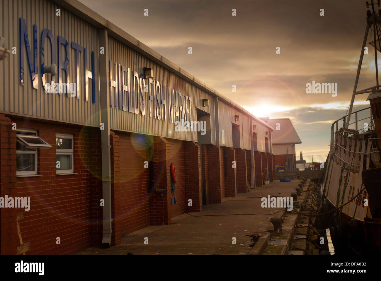 Fish market buildings / North Shields fishquay Stock Photo - Alamy